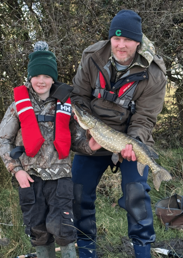 Young Euan back on the banks of Lough Erne | Fishing in Ireland ...