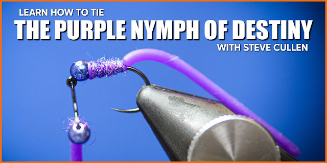 How to tie the Purple Nymph of Destiny with Steve Cullen - FishKingsShow